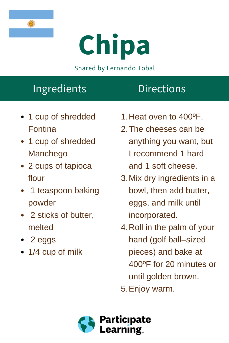 Cooking Together: Sharing Culture through Food - Participate Learning